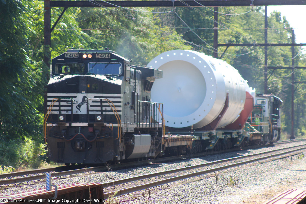 NS 9404 is pushing...